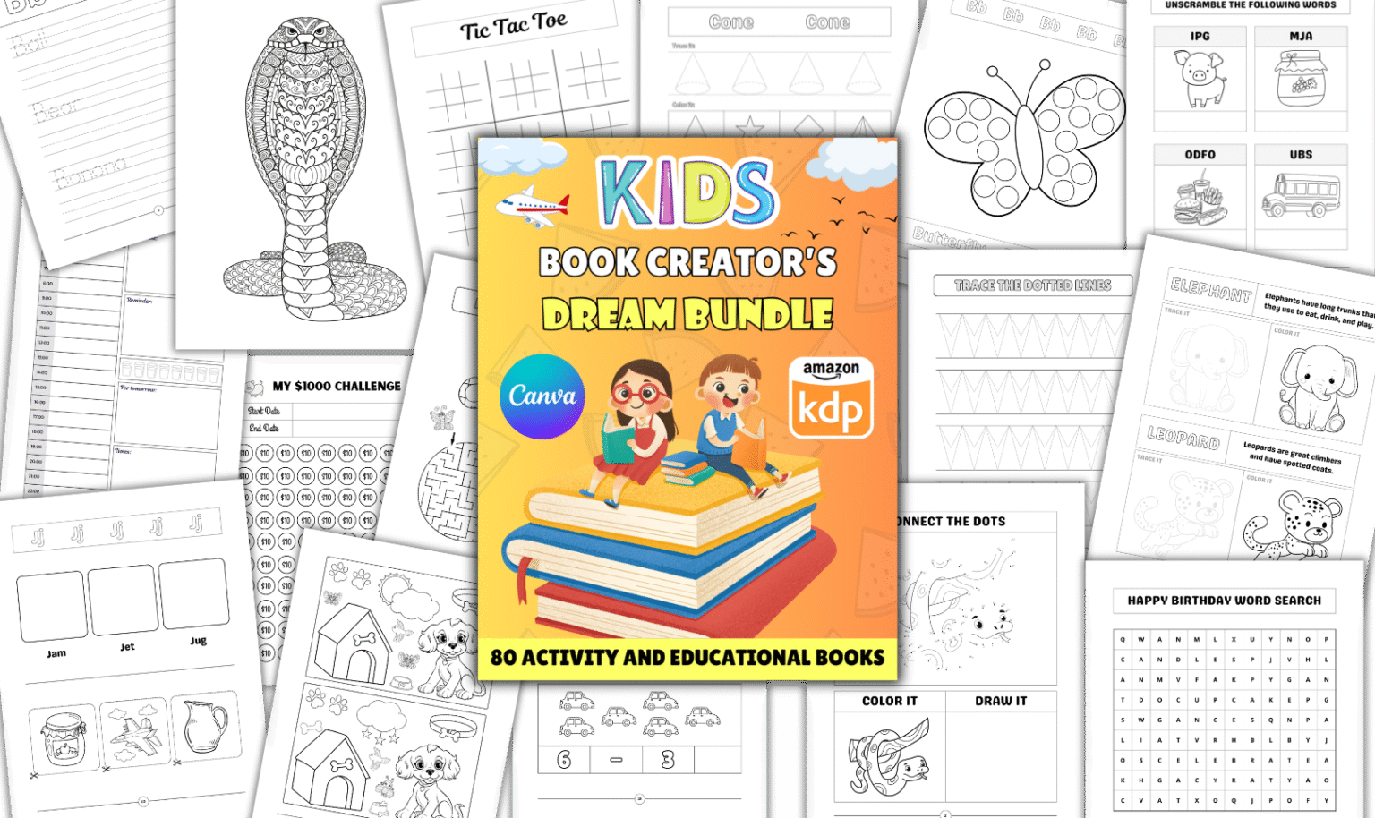 Kids’ Book Creator’s Dream Bundle - Organic Store